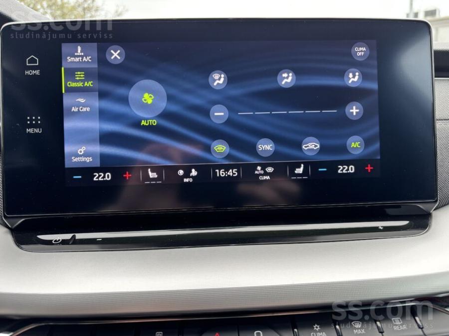 Grey Skoda Octavia 2022 in Riga, with an engine capacity of 1.50 L and mileage of 82 thousand km for 17200 €, photo 14 on AUTOMOTO.COM.LV