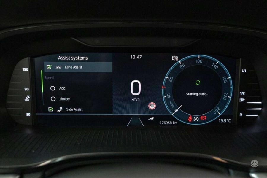 Pelēks Skoda Octavia 2022 Viļņa, ar dzinēja tilpumu 2.00 L un nobraukumu 177 tūkst. km par 16500 €, foto 11 vietnē AUTOMOTO.COM.LV