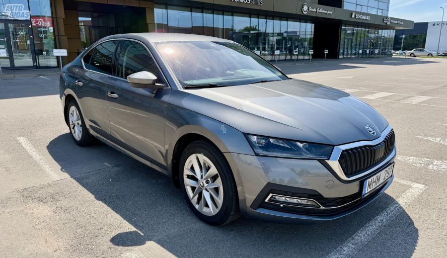 Pelēks Skoda Octavia 2022 Kauņa, ar dzinēja tilpumu 1.50 L un nobraukumu 100 tūkst. km par 18500 €, foto 1 vietnē AUTOMOTO.COM.LV