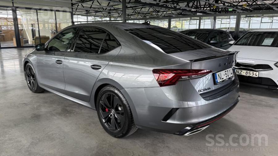 Pelēks Skoda Octavia 2023 Rīga, ar dzinēja tilpumu 2.00 L un nobraukumu 64 tūkst. km par 25900 €, foto 4 vietnē AUTOMOTO.COM.LV