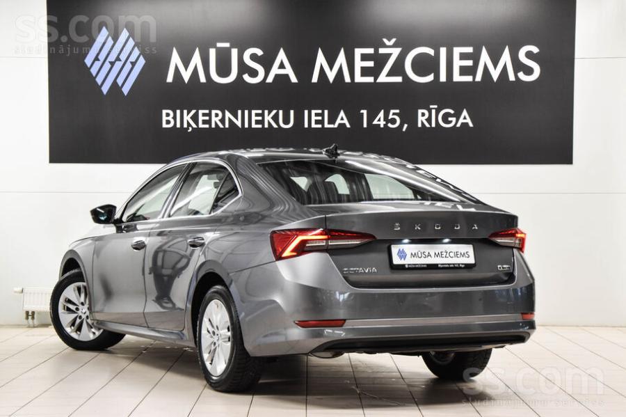 Серый Шкода Октавия 2023 в Рига, объемом двигателя 1.50 л и пробегом 121 тыс. км за 17890 €, фото 6 на AUTOMOTO.COM.LV