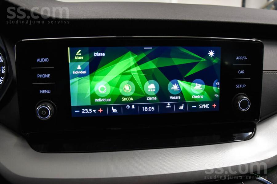Серый Шкода Октавия 2023 в Рига, объемом двигателя 1.50 л и пробегом 121 тыс. км за 17890 €, фото 24 на AUTOMOTO.COM.LV