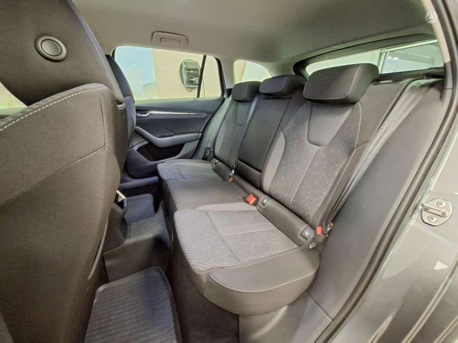 Grey Skoda Octavia 2023 in Kaunas, with an engine capacity of 1.50 L and mileage of 95 thousand km for 20700 €, photo 22 on AUTOMOTO.COM.LV