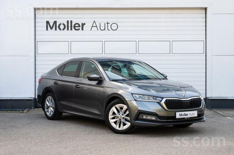 Grey Skoda Octavia 2023 in Riga, with an engine capacity of 1.50 L and mileage of 93 thousand km for 18600 €, photo 3 on AUTOMOTO.COM.LV