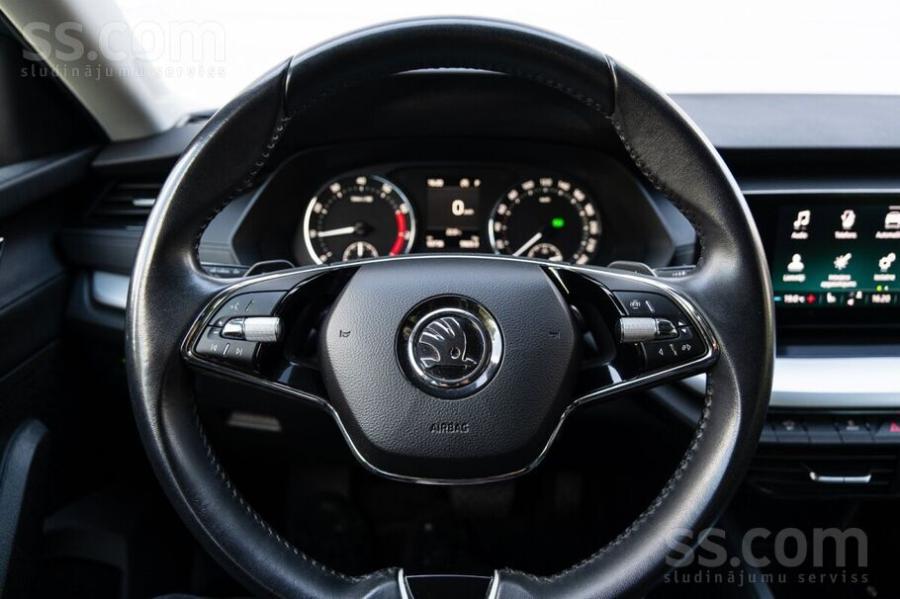 Grey Skoda Octavia 2023 in Riga, with an engine capacity of 1.50 L and mileage of 93 thousand km for 18600 €, photo 20 on AUTOMOTO.COM.LV