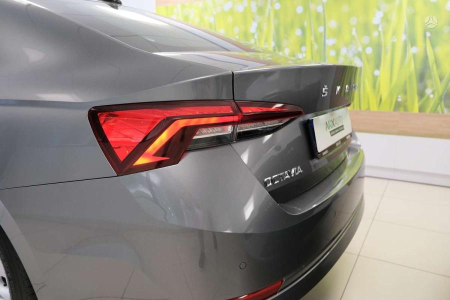 Pelēks Skoda Octavia 2023 Viļņa, ar dzinēja tilpumu 1.50 L un nobraukumu 126 tūkst. km par 18400 €, foto 29 vietnē AUTOMOTO.COM.LV