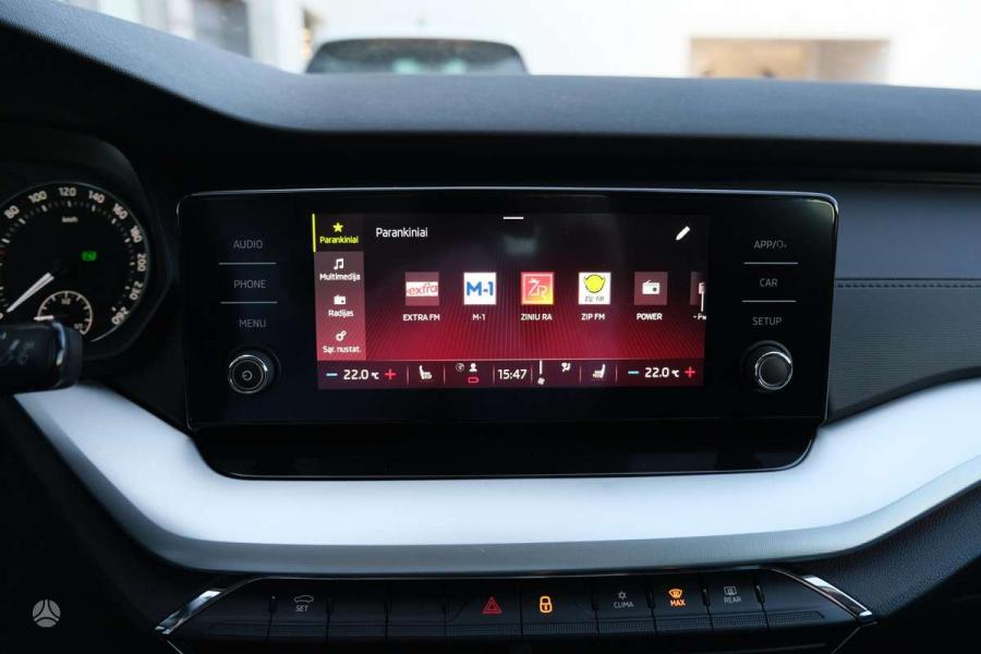 Pelēks Skoda Octavia 2023 Viļņa, ar dzinēja tilpumu 1.97 L un nobraukumu 151 tūkst. km par 16100 €, foto 16 vietnē AUTOMOTO.COM.LV