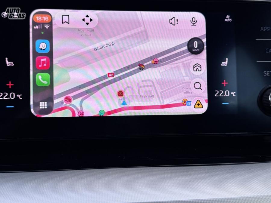 Серый Шкода Октавия 2023 в Авиженяй, объемом двигателя 1.50 л и пробегом 24 тыс. км за 21500 €, фото 16 на AUTOMOTO.COM.LV