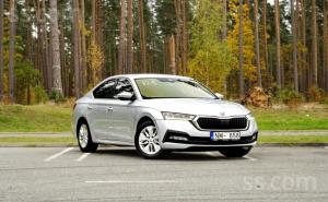 Grey Skoda Octavia 2023 in Riga, with an engine capacity of 2.00 L and mileage of 147 thousand km for 15990 €, photo 3 on AUTOMOTO.COM.LV