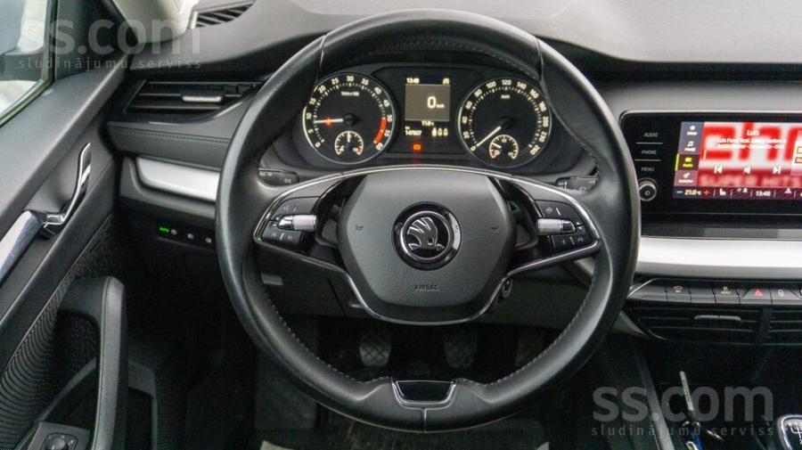 Grey Skoda Octavia 2023 in Riga, with an engine capacity of 2.00 L and mileage of 147 thousand km for 15990 €, photo 15 on AUTOMOTO.COM.LV