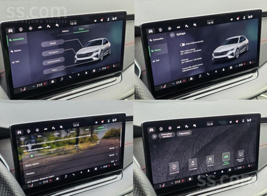 Pelēks Skoda Octavia 2024 Rīga, ar dzinēja tilpumu 2.00 L un nobraukumu 18 tūkst. km par 29500 €, foto 26 vietnē AUTOMOTO.COM.LV