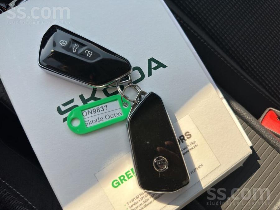 Pelēks Skoda Octavia 2024 Rīga, ar dzinēja tilpumu 2.00 L un nobraukumu 24 tūkst. km par 20990 €, foto 20 vietnē AUTOMOTO.COM.LV