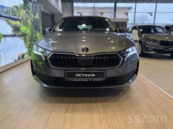 Pelēks Skoda Octavia 2026 Valmiera, ar dzinēja tilpumu 1.50 L un nobraukumu 6 tūkst. km par 23760 €, foto 3 vietnē AUTOMOTO.COM.LV