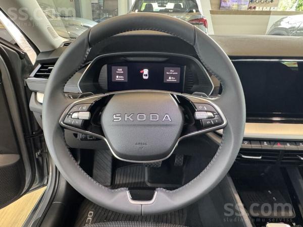 Pelēks Skoda Octavia 2026 Valmiera, ar dzinēja tilpumu 1.50 L un nobraukumu 5 tūkst. km par 29900 €, foto 9 vietnē AUTOMOTO.COM.LV