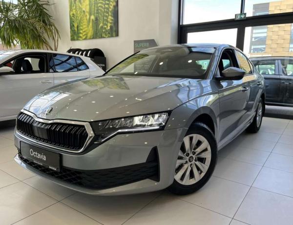 Grey Skoda Octavia 2026 in Kaunas, with an engine capacity of 1.50 L and mileage of 0 thousand km for 25290 €, photo 1 on AUTOMOTO.COM.LV