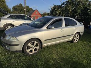 Grey Skoda Octavia 2004 in Alytus, with an engine capacity of 1.97 L and mileage of 231 thousand km for 1500 €, photo 3 on AUTOMOTO.COM.LV