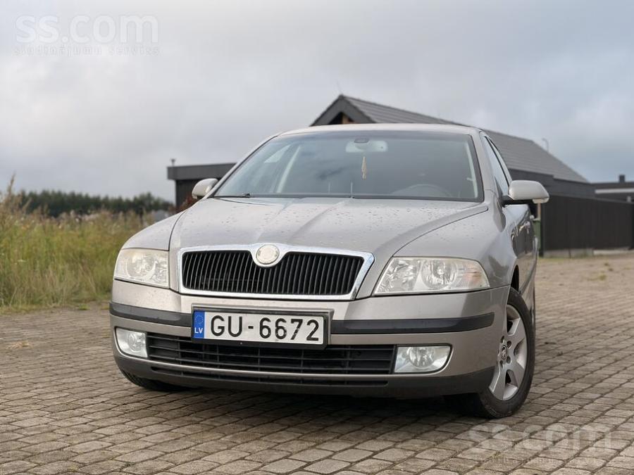 Grey Skoda Octavia 2007 in Riga, with an engine capacity of 1.90 L and mileage of 329 thousand km for 1599 €, photo 1 on AUTOMOTO.COM.LV