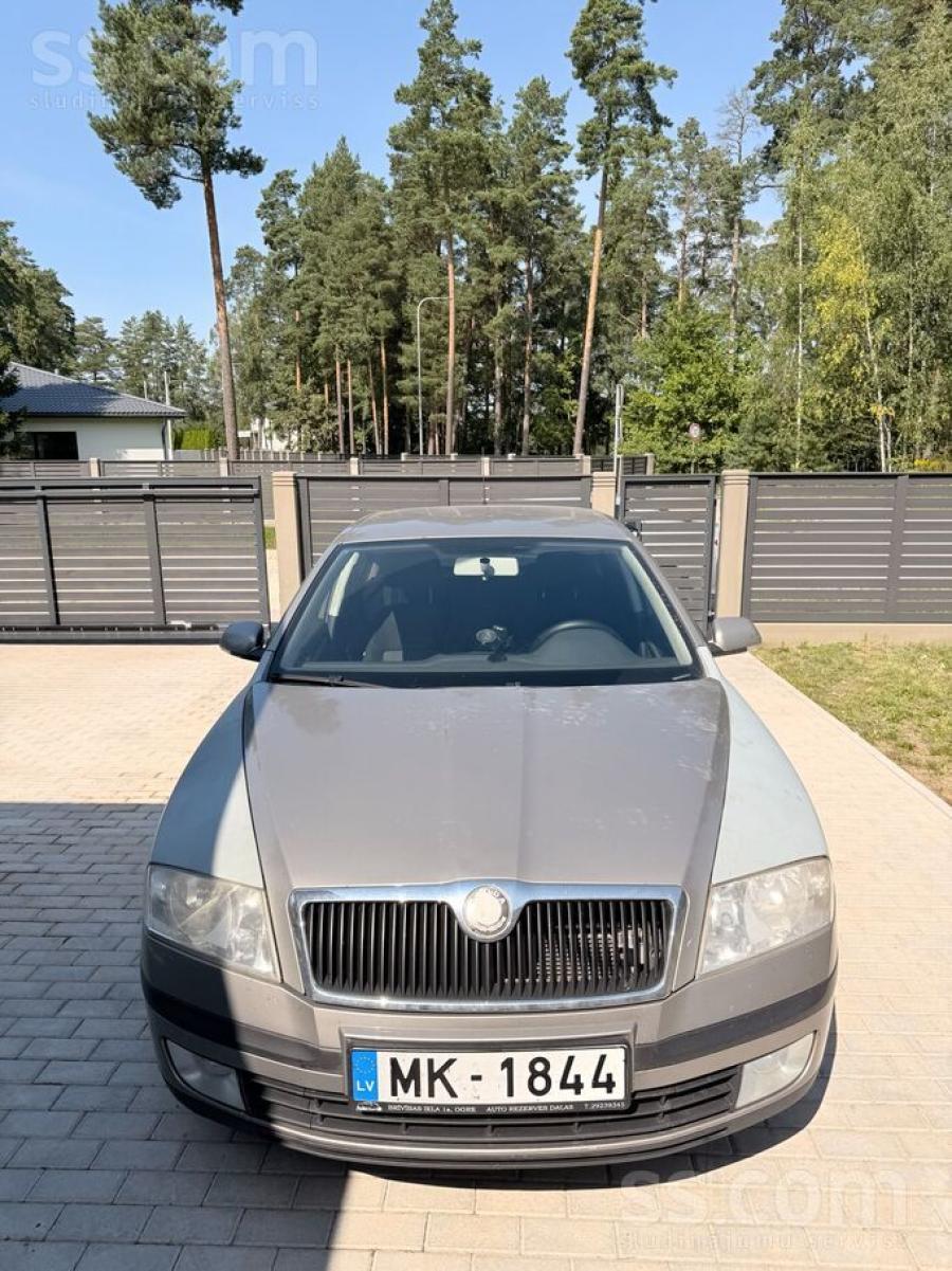 Grey Skoda Octavia 2008 in Riga, with an engine capacity of 1.90 L and mileage of 248 thousand km for 1100 €, photo 3 on AUTOMOTO.COM.LV