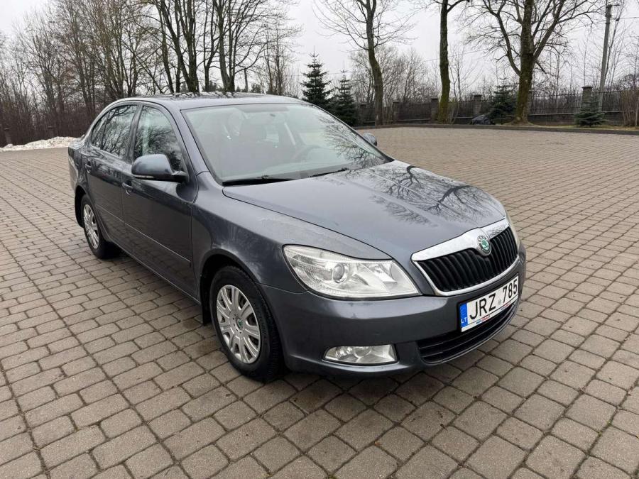 Grey Skoda Octavia 2009 in Vilnius, with an engine capacity of 1.90 L and mileage of 374 thousand km for 1250 €, photo 2 on AUTOMOTO.COM.LV