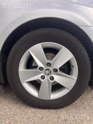 Grey Skoda Octavia 2014 in Riga, with an engine capacity of 1.60 L and mileage of 217 thousand km for 5650 €, photo 17 on AUTOMOTO.COM.LV