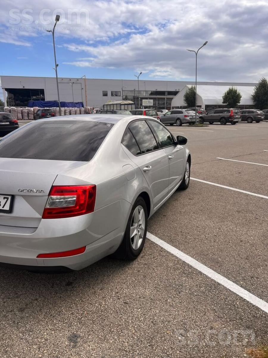 Grey Skoda Octavia 2014 in Riga, with an engine capacity of 1.60 L and mileage of 217 thousand km for 5650 €, photo 20 on AUTOMOTO.COM.LV