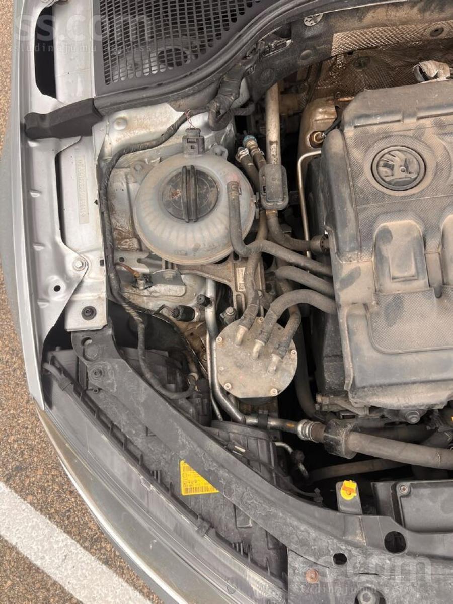 Grey Skoda Octavia 2014 in Riga, with an engine capacity of 1.60 L and mileage of 217 thousand km for 5650 €, photo 25 on AUTOMOTO.COM.LV
