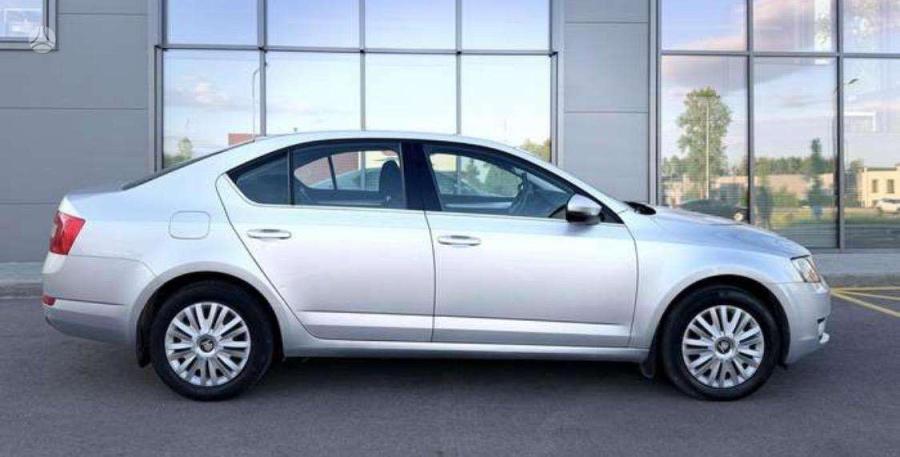 Pelēks Skoda Octavia 2015 Viļņa, ar dzinēja tilpumu 1.60 L un nobraukumu 188 tūkst. km par 7300 €, foto 8 vietnē AUTOMOTO.COM.LV