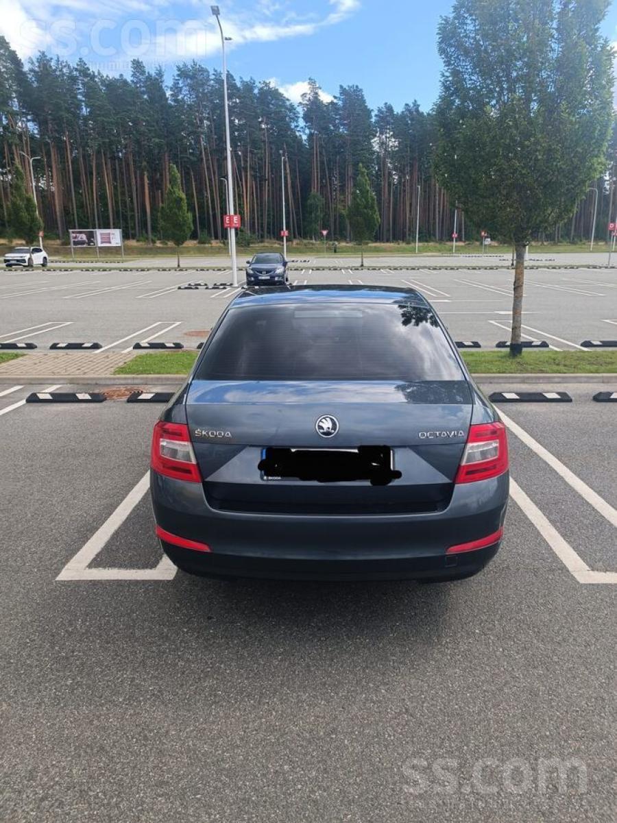 Grey Skoda Octavia 2015 in Madona, with an engine capacity of 1.60 L and mileage of 320 thousand km for 4800 €, photo 6 on AUTOMOTO.COM.LV