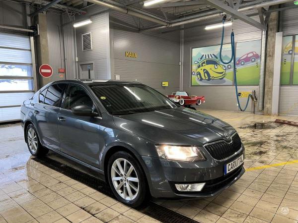 Pelēks Skoda Octavia 2016 Viļņa, ar dzinēja tilpumu 2.00 L un nobraukumu 240 tūkst. km par 6750 €, foto 1 vietnē AUTOMOTO.COM.LV