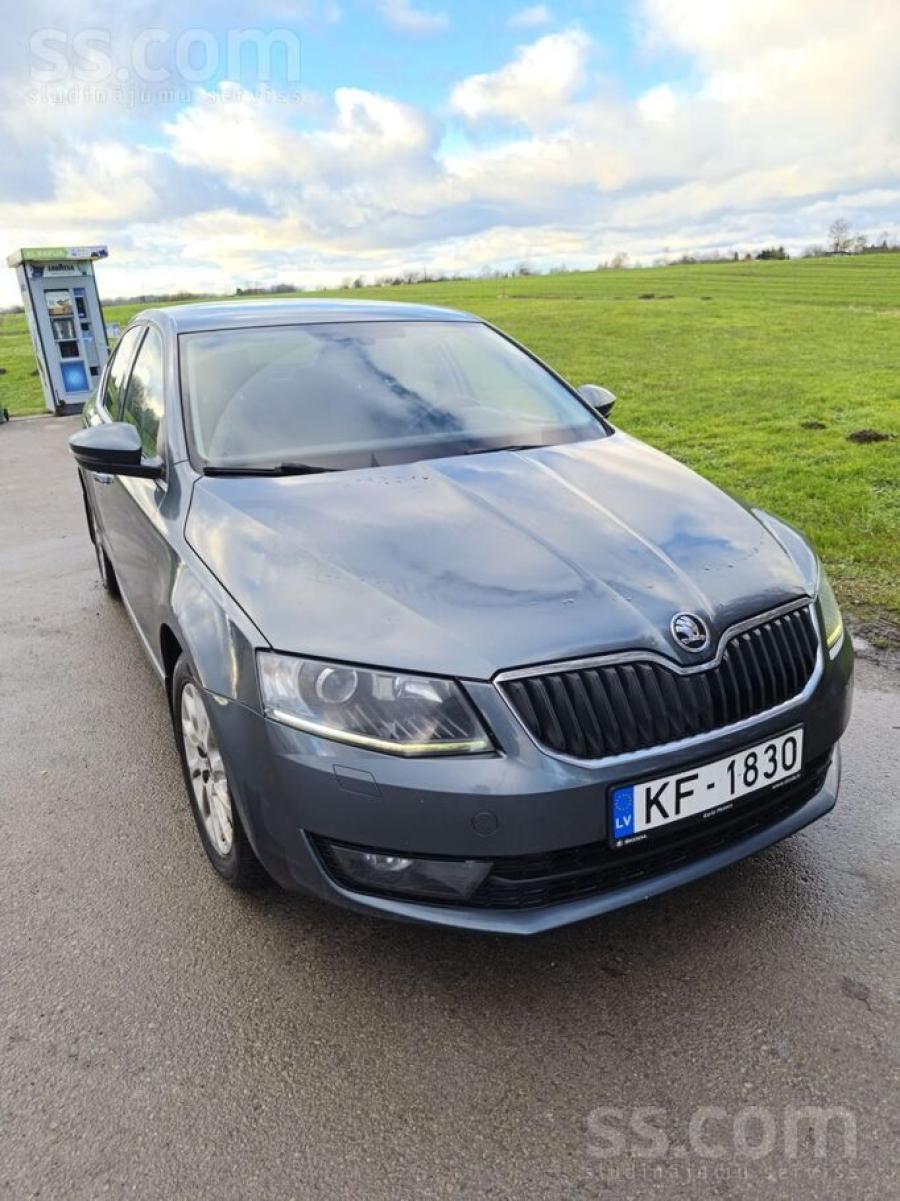 Grey Skoda Octavia 2016 in Riga, with an engine capacity of 1.60 L and mileage of 254 thousand km for 5000 €, photo 3 on AUTOMOTO.COM.LV