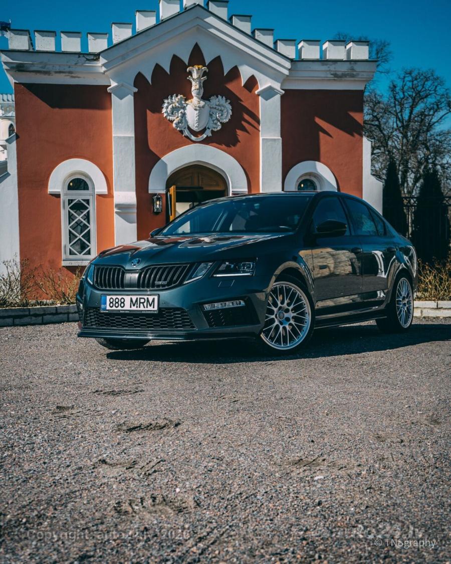 Pelēks Skoda Octavia 2017 Tallina, ar dzinēja tilpumu 2.00 L un nobraukumu 96 tūkst. km par 18990 €, foto 3 vietnē AUTOMOTO.COM.LV