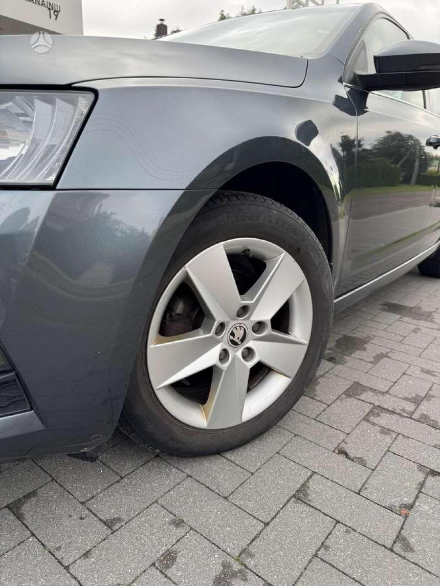 Grey Skoda Octavia 2017 in Vilnius, with an engine capacity of 1.60 L and mileage of 328 thousand km for 6500 €, photo 11 on AUTOMOTO.COM.LV