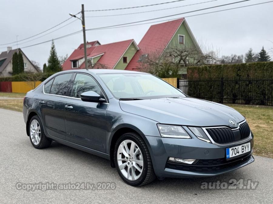 Pelēks Skoda Octavia 2018 Tallina, ar dzinēja tilpumu 1.50 L un nobraukumu 14 tūkst. km par 16600 €, foto 1 vietnē AUTOMOTO.COM.LV