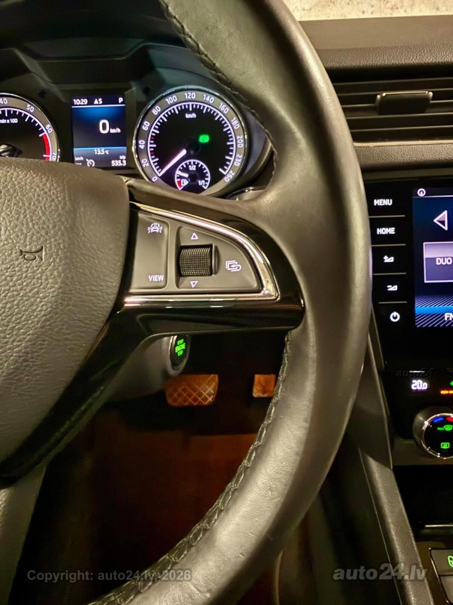 Grey Skoda Octavia 2018 in Tallinn, with an engine capacity of 1.50 L and mileage of 97 thousand km for 12495 €, photo 14 on AUTOMOTO.COM.LV