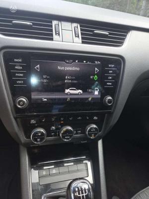 Pelēks Skoda Octavia 2018 Viļņa, ar dzinēja tilpumu 1.60 L un nobraukumu 93 tūkst. km par 12000 €, foto 9 vietnē AUTOMOTO.COM.LV