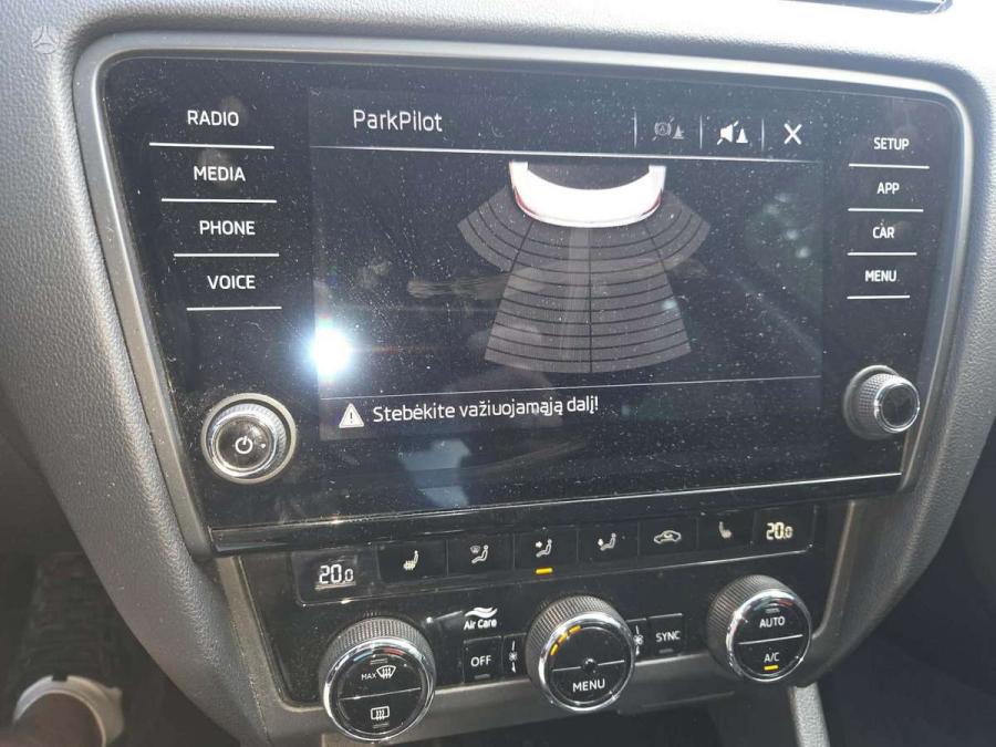 Pelēks Skoda Octavia 2018 Viļņa, ar dzinēja tilpumu 1.60 L un nobraukumu 93 tūkst. km par 12000 €, foto 10 vietnē AUTOMOTO.COM.LV