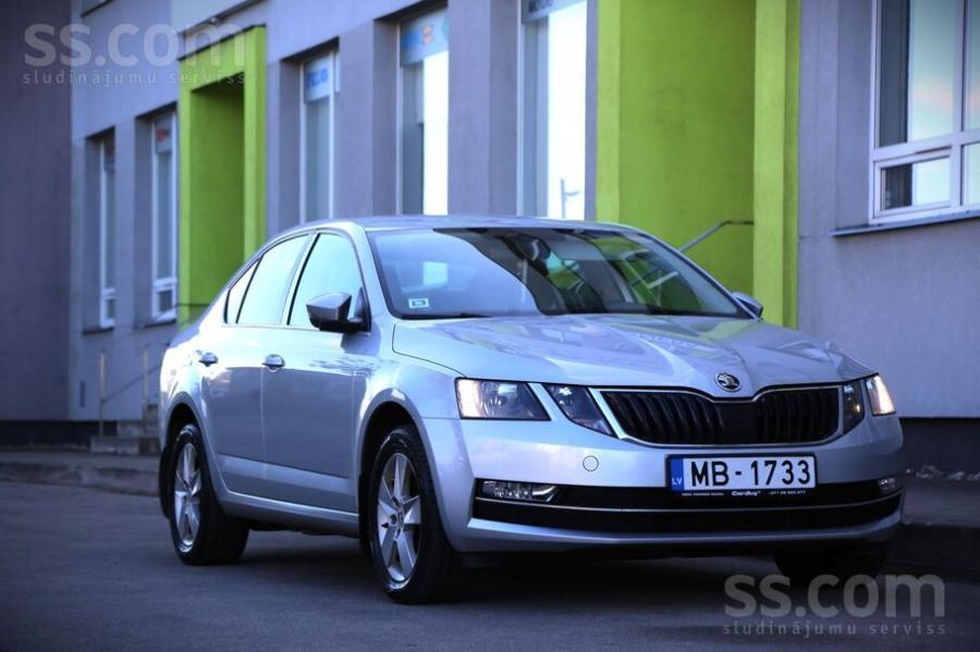 Grey Skoda Octavia 2019 in Riga, with an engine capacity of 1.60 L and mileage of 242 thousand km for 8995 €, photo 5 on AUTOMOTO.COM.LV