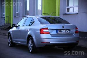 Grey Skoda Octavia 2019 in Riga, with an engine capacity of 1.60 L and mileage of 242 thousand km for 8995 €, photo 6 on AUTOMOTO.COM.LV