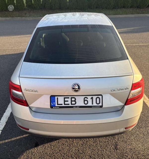 Grey Skoda Octavia 2019 in Vilnius, with an engine capacity of 1.60 L and mileage of 138 thousand km for 11200 €, photo 2 on AUTOMOTO.COM.LV