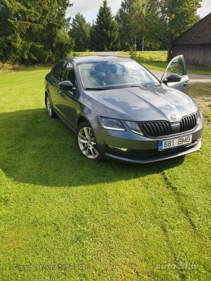 Pelēks Skoda Octavia 2020 Tallina, ar dzinēja tilpumu 1.50 L un nobraukumu 146 tūkst. km par 12800 €, foto  vietnē AUTOMOTO.COM.LV