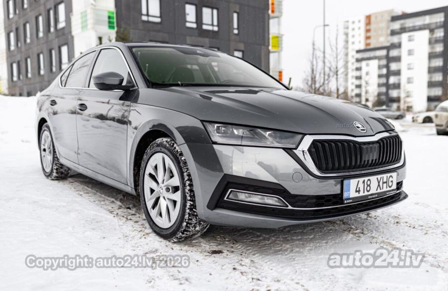 Grey Skoda Octavia 2022 in Tallinn, with an engine capacity of 1.50 L and mileage of 141 thousand km for 15990 €, photo 3 on AUTOMOTO.COM.LV