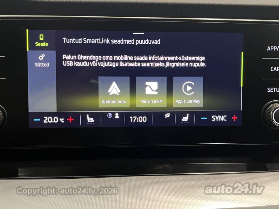 Pelēks Skoda Octavia 2022 Tallina, ar dzinēja tilpumu 2.00 L un nobraukumu 106 tūkst. km par 16900 €, foto 20 vietnē AUTOMOTO.COM.LV