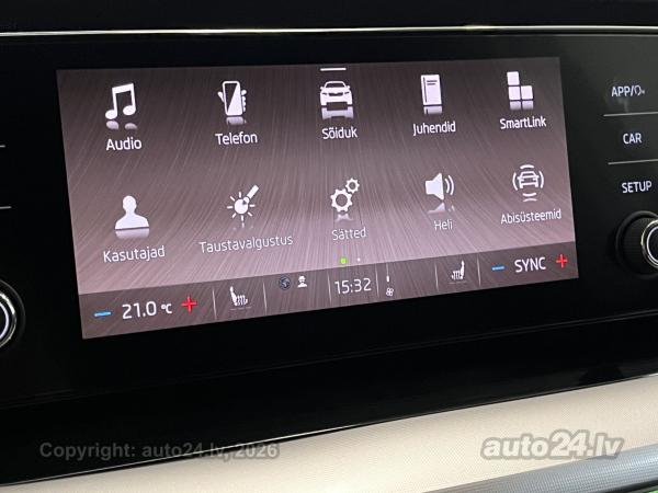 Pelēks Skoda Octavia 2022 Tallina, ar dzinēja tilpumu 2.00 L un nobraukumu 121 tūkst. km par 16500 €, foto 7 vietnē AUTOMOTO.COM.LV