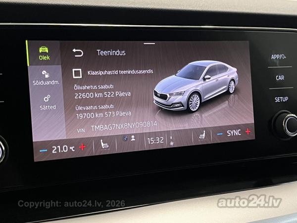 Pelēks Skoda Octavia 2022 Tallina, ar dzinēja tilpumu 2.00 L un nobraukumu 121 tūkst. km par 16500 €, foto 9 vietnē AUTOMOTO.COM.LV