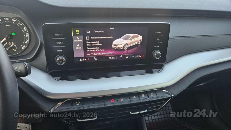 Pelēks Skoda Octavia 2022 Tallina, ar dzinēja tilpumu 1.00 L un nobraukumu 103 tūkst. km par 13990 €, foto 13 vietnē AUTOMOTO.COM.LV