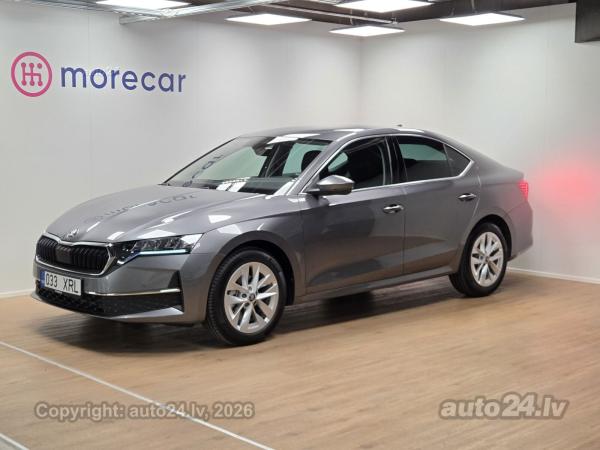 Grey Skoda Octavia 2024 in Tallinn, with an engine capacity of 1.50 L and mileage of 15 thousand km for 25900 €, photo 1 on AUTOMOTO.COM.LV