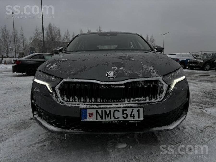 Grey Skoda Octavia 2025 in Riga, with an engine capacity of 1.50 L and mileage of 18 thousand km for 23990 €, photo 7 on AUTOMOTO.COM.LV