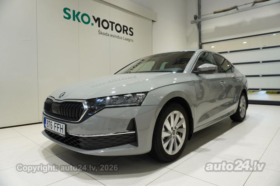 Grey Skoda Octavia 2025 in Tallinn, with an engine capacity of 1.50 L and mileage of 19 thousand km for 27900 €, photo 1 on AUTOMOTO.COM.LV