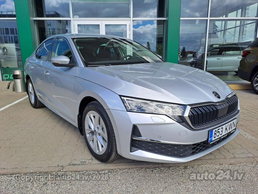Pelēks Skoda Octavia 2025 Tartu, ar dzinēja tilpumu 1.50 L un nobraukumu 12 tūkst. km par 27900 €, foto 1 vietnē AUTOMOTO.COM.LV