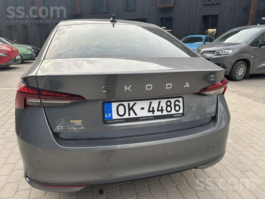 Серый Шкода Октавия 2026 в Рига, объемом двигателя 2.00 л и пробегом 20 тыс. км за 26900 €, фото 4 на AUTOMOTO.COM.LV